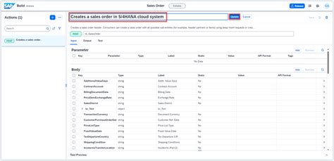 Create Sales Order Action Project In Sap Build Actions Sap Tutorials