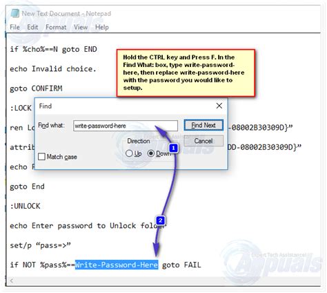 How To Lock A Folder In Windows And Appuals Com