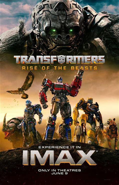 6月9日上映！《变形金刚7》imax海报发布：汽车人、猛兽侠集结 快科技 科技改变未来