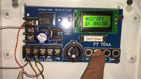 Altronix Brooklyn Ny 11220 Model Dst724a Timer Youtube
