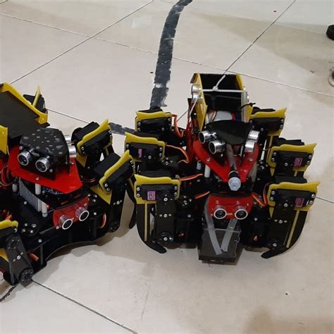 Jual Robot Hexapod Spider Avoid Obstacle Aplikasi Pemadam Api Mg995