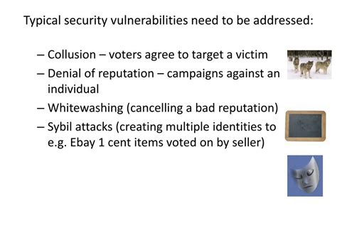 Ppt Open Reputation Systems Powerpoint Presentation Free Download