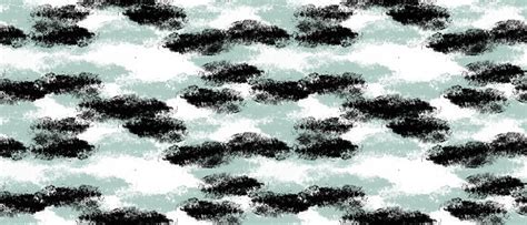 완벽 한 추상 패턴입니다 검은 색 녹색 흰색 질감의 간단한 배경 디지털 브러시 스트로크 배경입니다 섬유 직물 포장지 배경 벽지 표지 디자인 0명에 대한 스톡 벡터 아트 및