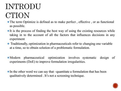 Optimizationtechniquespptx