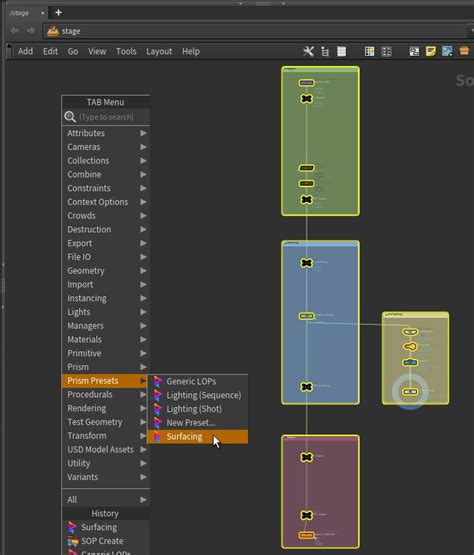 Creating USD Assets In Houdini Prism Pipeline Documentation