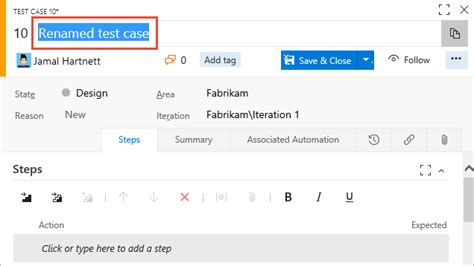 创建手动测试用例 Azure Test Plans Microsoft Learn
