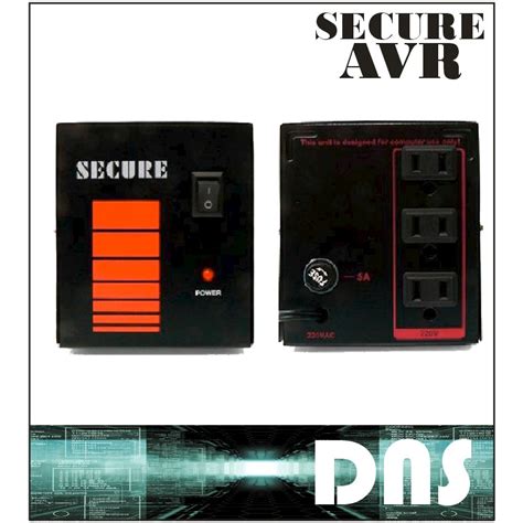 Secure Auto Voltage Regulator Avr Shopee Philippines