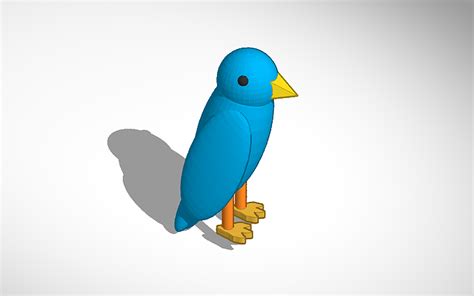 3d Design Bird Tinkercad