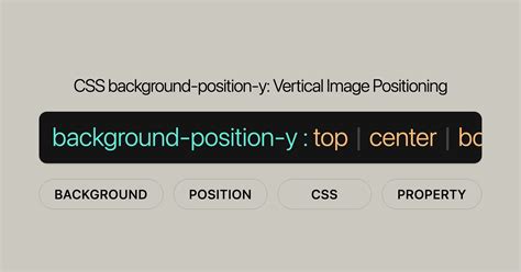 Css Background Position Y Vertical Image Positioning