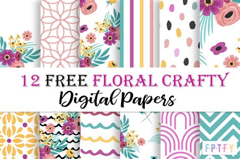 Cute Scrapbook Paper Printables