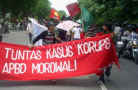Demo Morowali Antara Foto