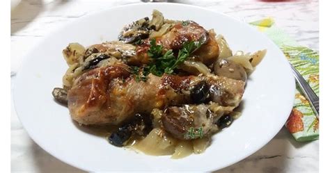 Пилешко с топено сирене по френски