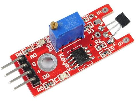 Ky 024 Linear Magnetic Hall Sensor At ₹ 32 Piece Hall Effect Current Sensor In Chennai Id