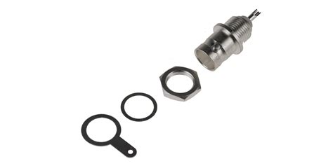 Rs Pro 75Ω Straight Panel Mount Bnc Connector Bulkhead Fitting Jack Rs Components Indonesia