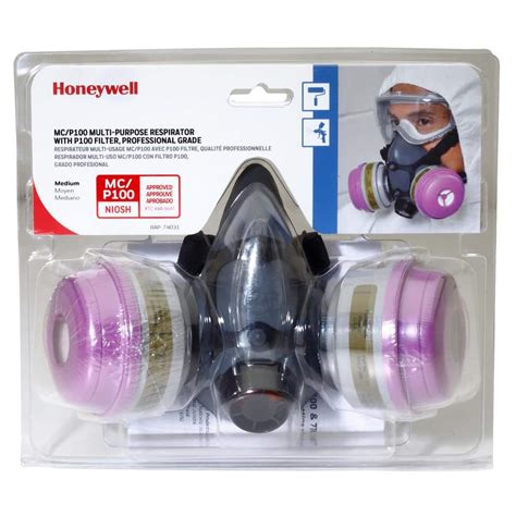 Honeywell Rap 74032 5500 Half Mask Wmcp100 Cartridgefilters Multi