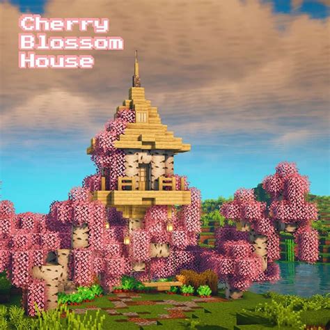 Cherry Blossom Tree Minecraft Build At Dan Washington Blog