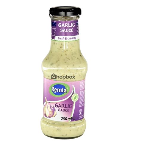 Remia Garlic Sauce 250ml Chopbox