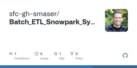 Github Sfc Gh Smaser Batch Etl Snowpark Synch