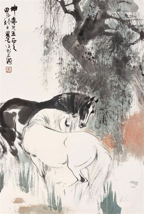 刘旦宅画马神形兼备 搜狐大视野 搜狐新闻