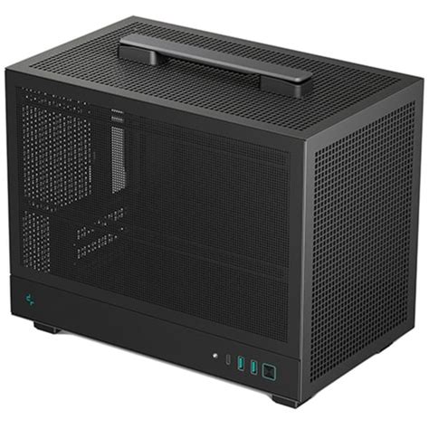 Gabinete Deepcool Ch160 Mesh Black Mini Itx Mgr Techno