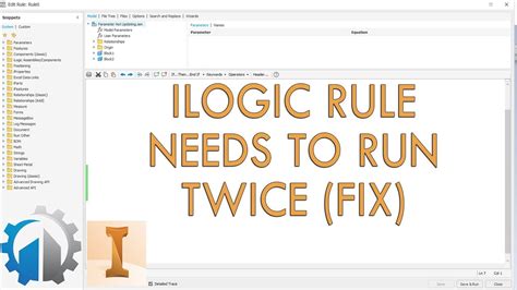 Ilogic Lesson 15 Needs To Run Twice Fix Youtube
