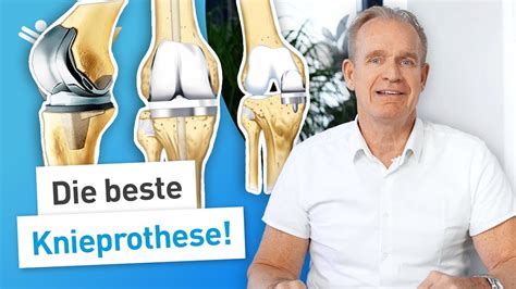 Künstliches Kniegelenk Welche Knieprothese Ist Die Beste Youtube