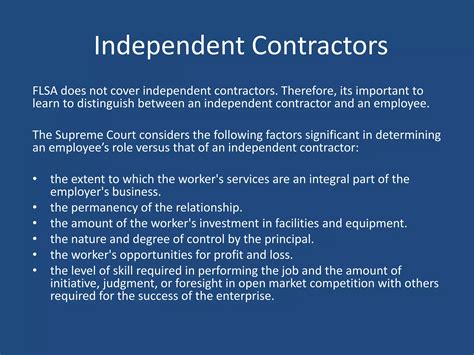 Flsa Exemptions How To Identify Exempt Employees Pptx