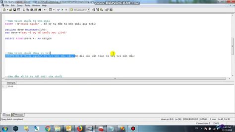 Sql Server Các Hàm Xử Lý Chuổi Trong Sql Server Học Mười Phút Sử Dụng Cả đời Youtube