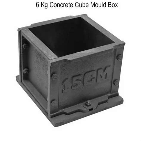Square Cast Iron 6 Kg Concrete Cube Mould Box Size 150 Mm At ₹ 800 In