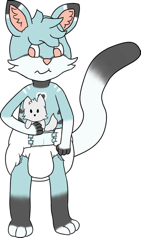 Samson The Cute Diapered Meow By Commando125