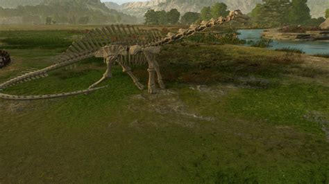 Amargasaurus Skeleton Workshop Jurassic World Evolution 3