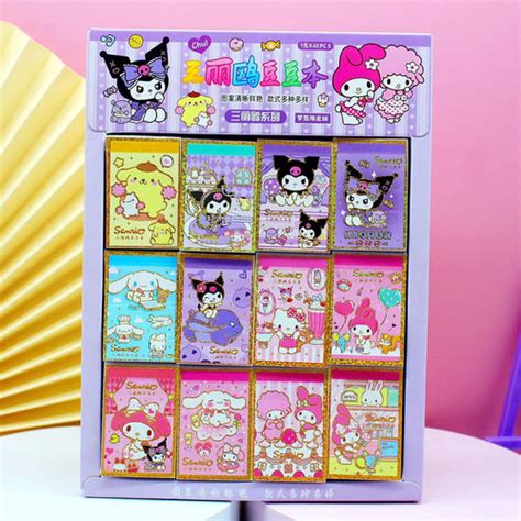 Jual Buku Siker Sanrio Mini Sticker Book Cute Kuromi Washi Paper