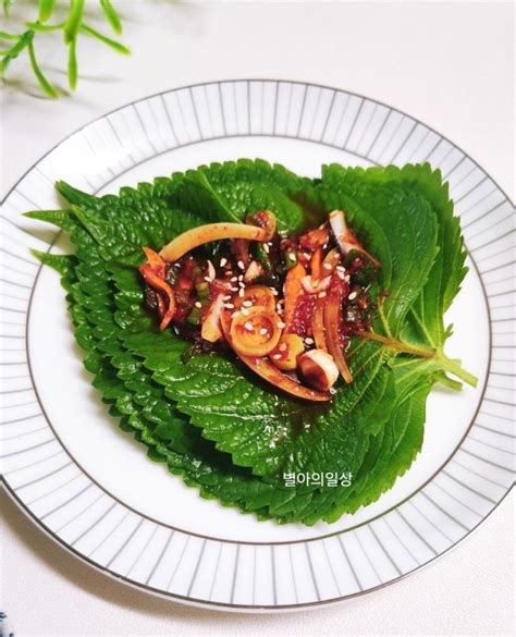 생깻잎김치 만드는법 깻잎 40장 백종원 깻잎무침 양념장 레시피[깻잎반찬] 네이버 블로그