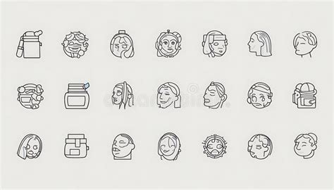 Ai Generated Line Art Faces And Objects Stock Illustration Illustration Of Drawing Digital