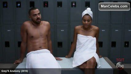 Jesse Williams Naked In A Towel