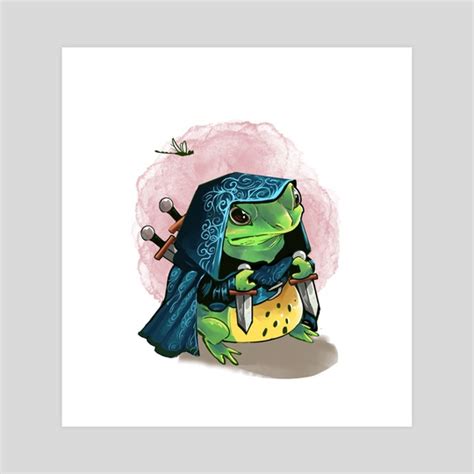Assassin Toad An Art Print By Artcher Inprnt