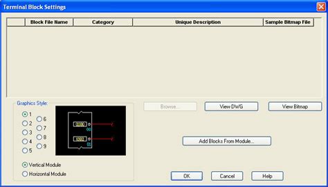 Plc Terminal Block Settings Autodesk Community