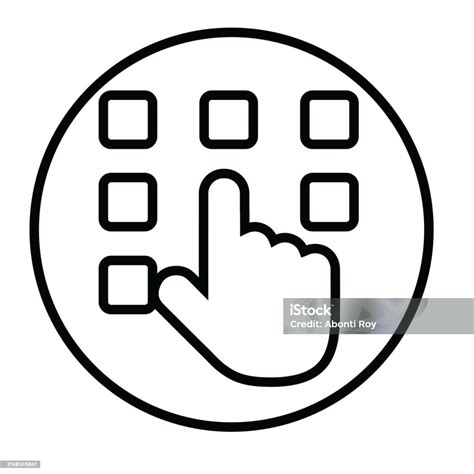 Pass Code Pin Icon Stock Illustration Download Image Now Banking Computer Crime Computer