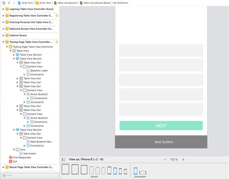 ios how fix button at the bottom uitableview swift 4 stack overflow