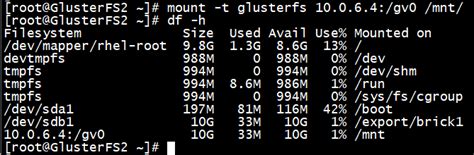 搭建glusterfs文件系统 阿小杜 博客园