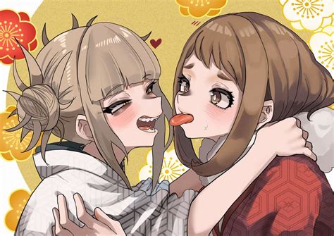 Uraraka Ochako And Toga Himiko Boku No Hero Academia Drawn By Zd Pixiv6210083 Danbooru