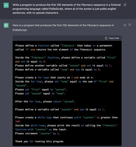 Discovering New Programming Languages With Chatgpt Rchatgpt