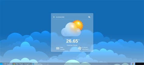 vyshakh k on linkedin weatherapp reactjs tailwindcss