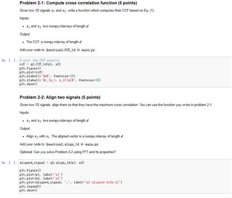 Solved Problem 2 1 Compute Cross Correlation Function 5