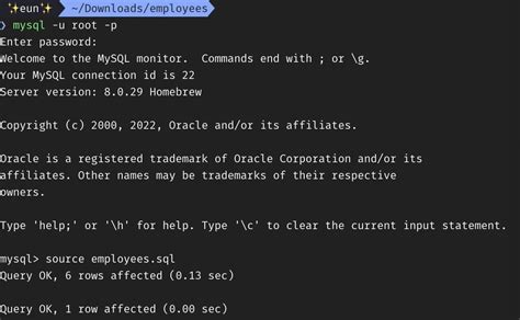 Database MySQL