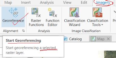 Georeferencing Maps Digitizing Polygons EEG 260 GIS Remote Sensing