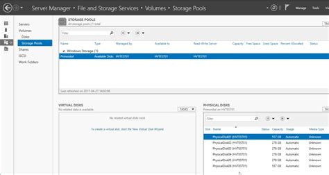 How To Configure Storage Spaces And Tiered Storage Windows Server 2016 Nedims It Corner