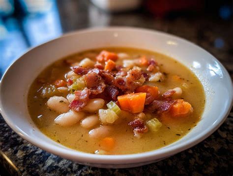 Creamy Navy Bean Soup With Simple Broth In Just 5 Steps