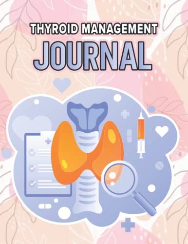 Thyroid Management Journal Thyroid Management Logbook And Journal… Nice Gradient Cover Design