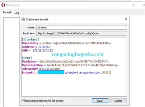 setup wireguard and ipsec vpn server on ubuntu 22 04 computingforgeeks